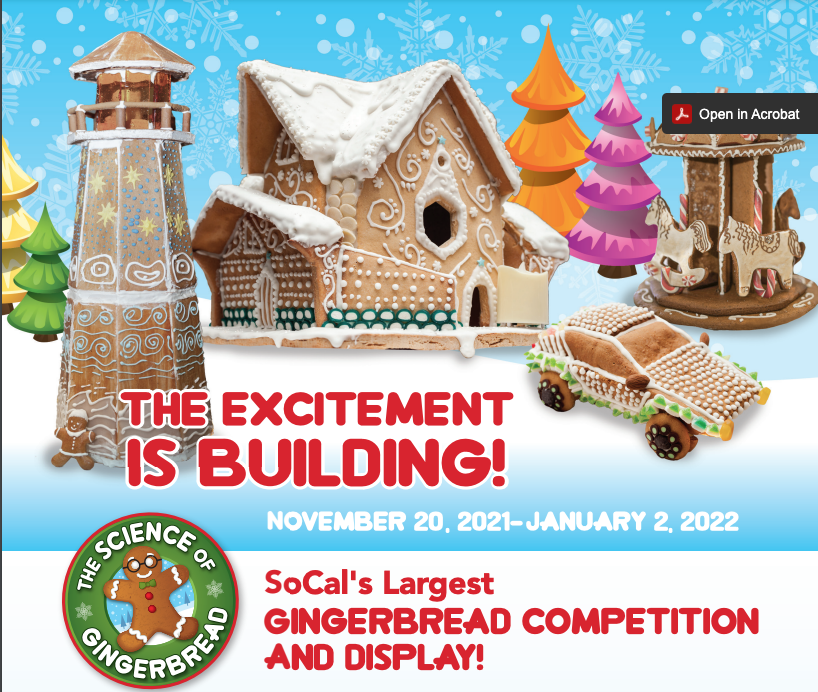 SoCal’s Largest Gingerbread Competition and Display at the Discovery ...