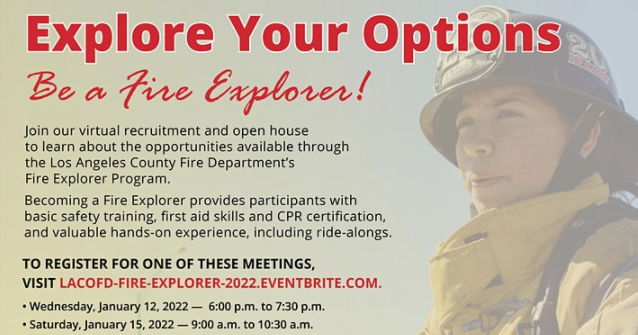 LACoFD’s Explorer Program Now Recruiting Participants For 2022 - The ...