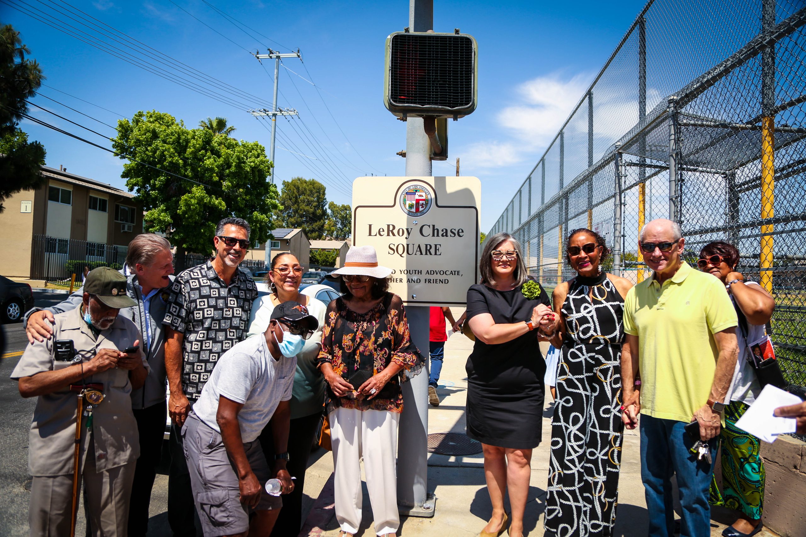 “LeRoy Chase Square” in Pacoima Is Dedicated - The San Fernando Valley Sun