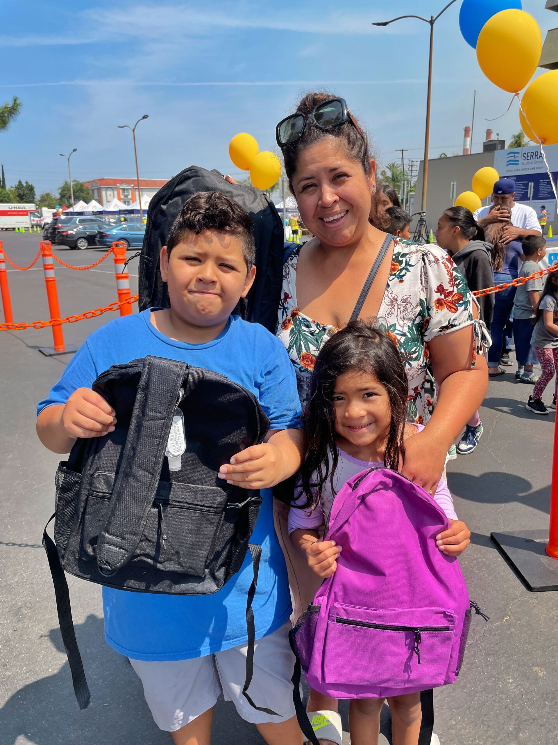 Resource Centers Donate Backpacks and School Supplies