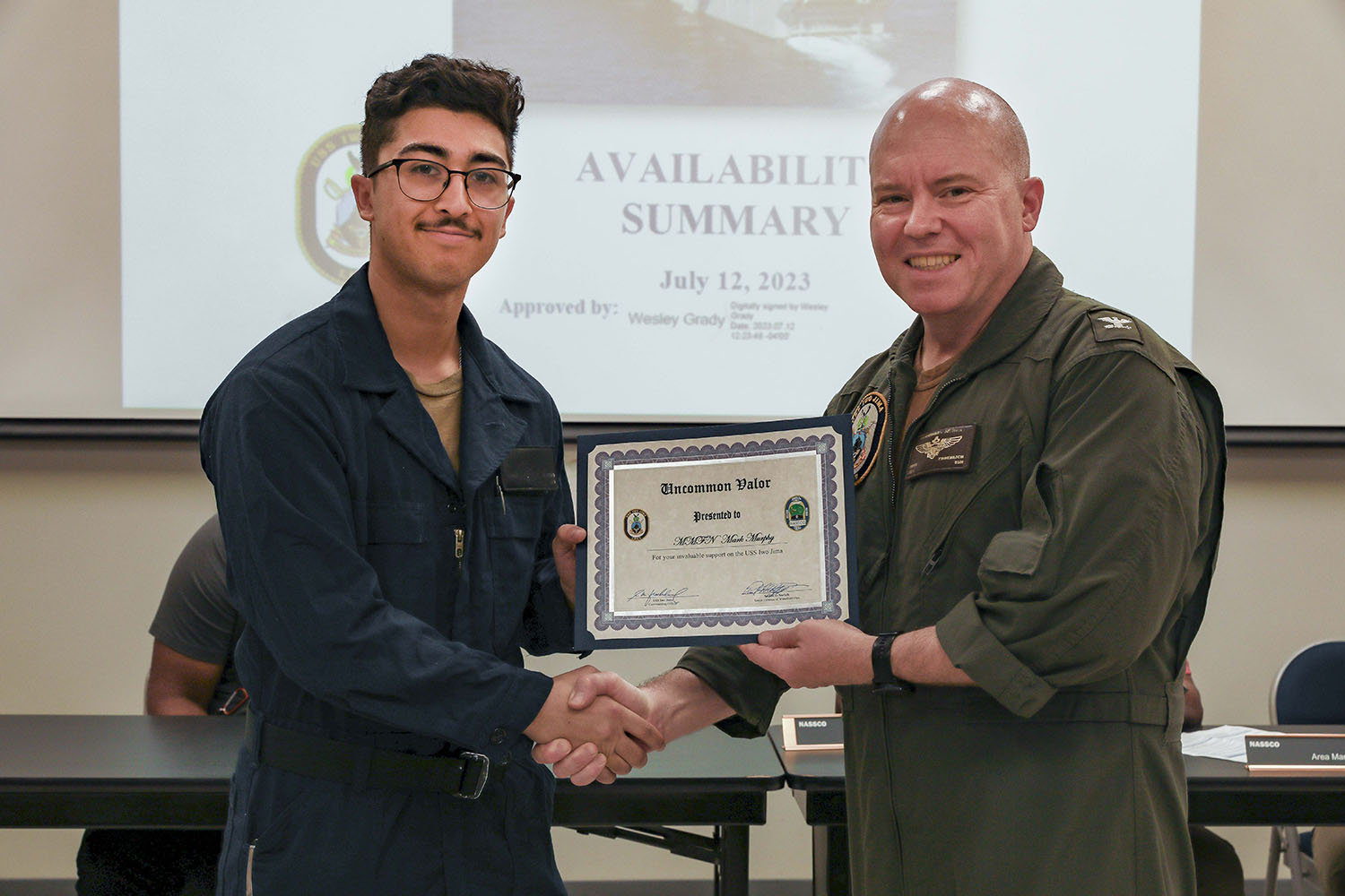 Reseda Native Recognized as Warrior of the Week Aboard USS Iwo Jima ...
