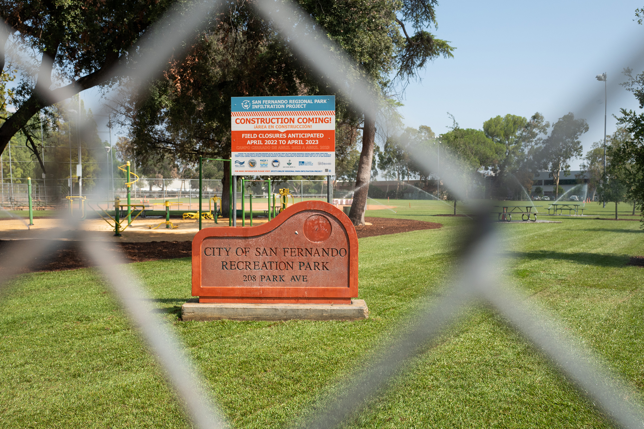 El Parque Recreativo San Fernando Reabrirá en Octubre Cuando el ...