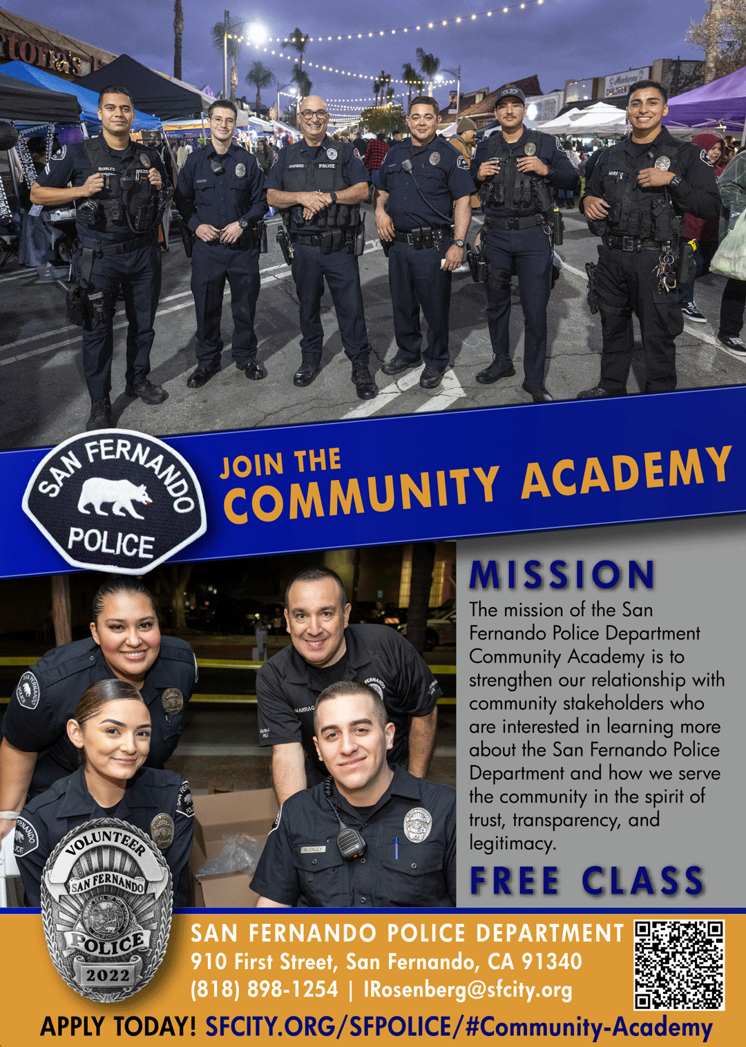 SFPD Community Academy - The San Fernando Valley Sun
