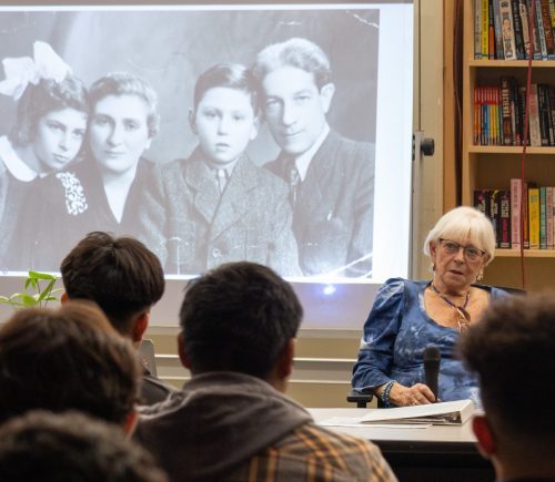 Holocaust Survivor Speaks with Students at Bert Corona Charter High ...