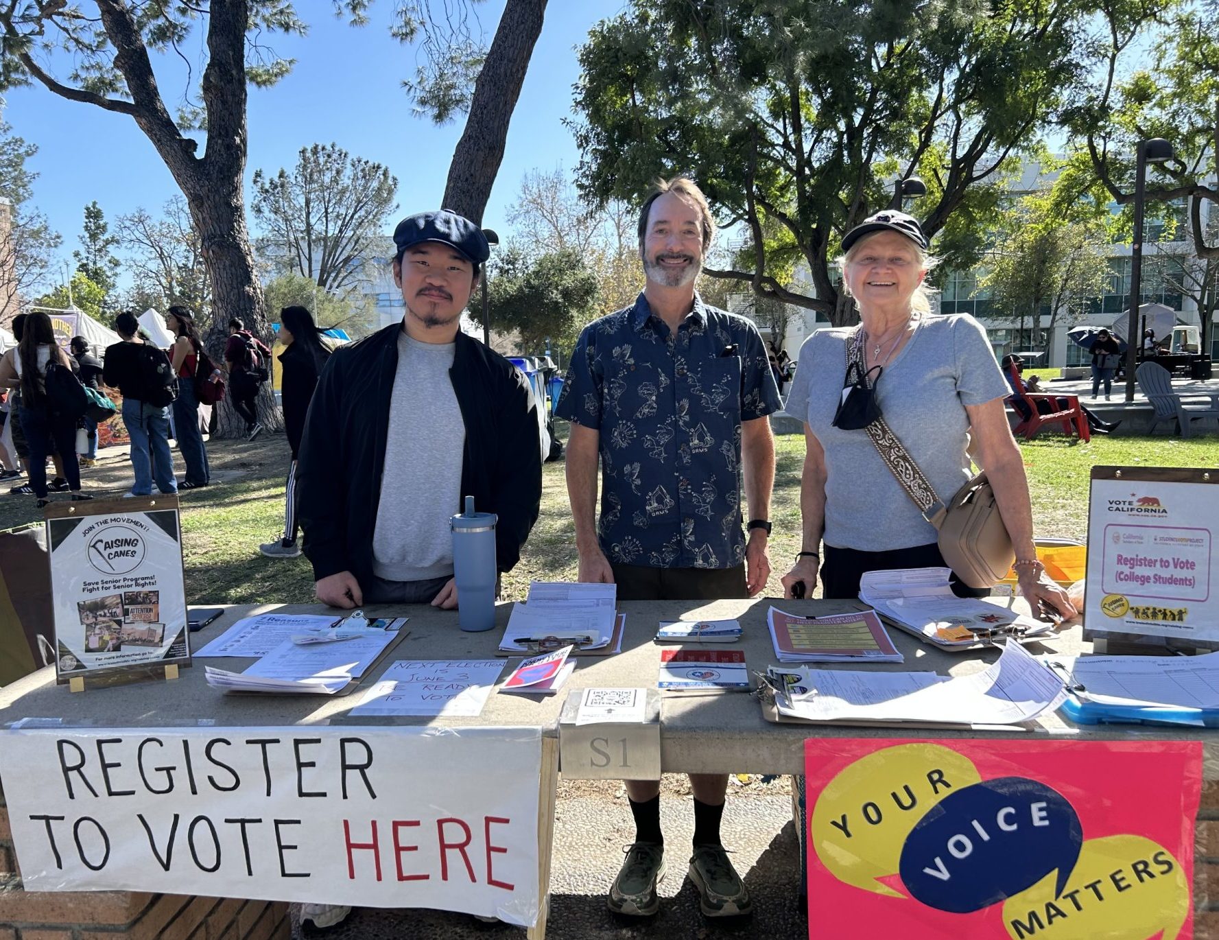 CSUN Students and Northridge Seniors Collaborate to Register More Youth ...