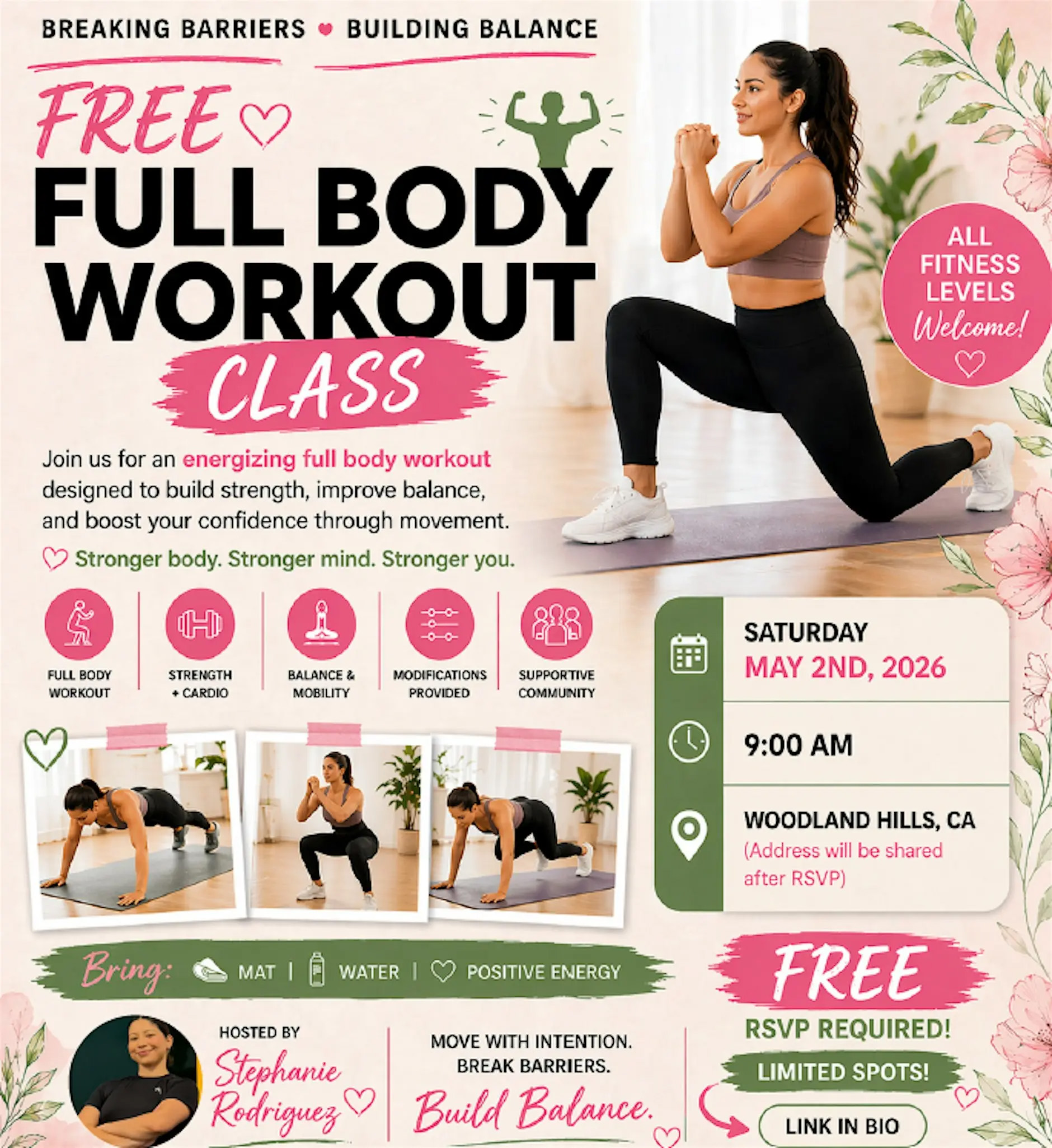 Free Group Workout Session - The San Fernando Valley Sun
