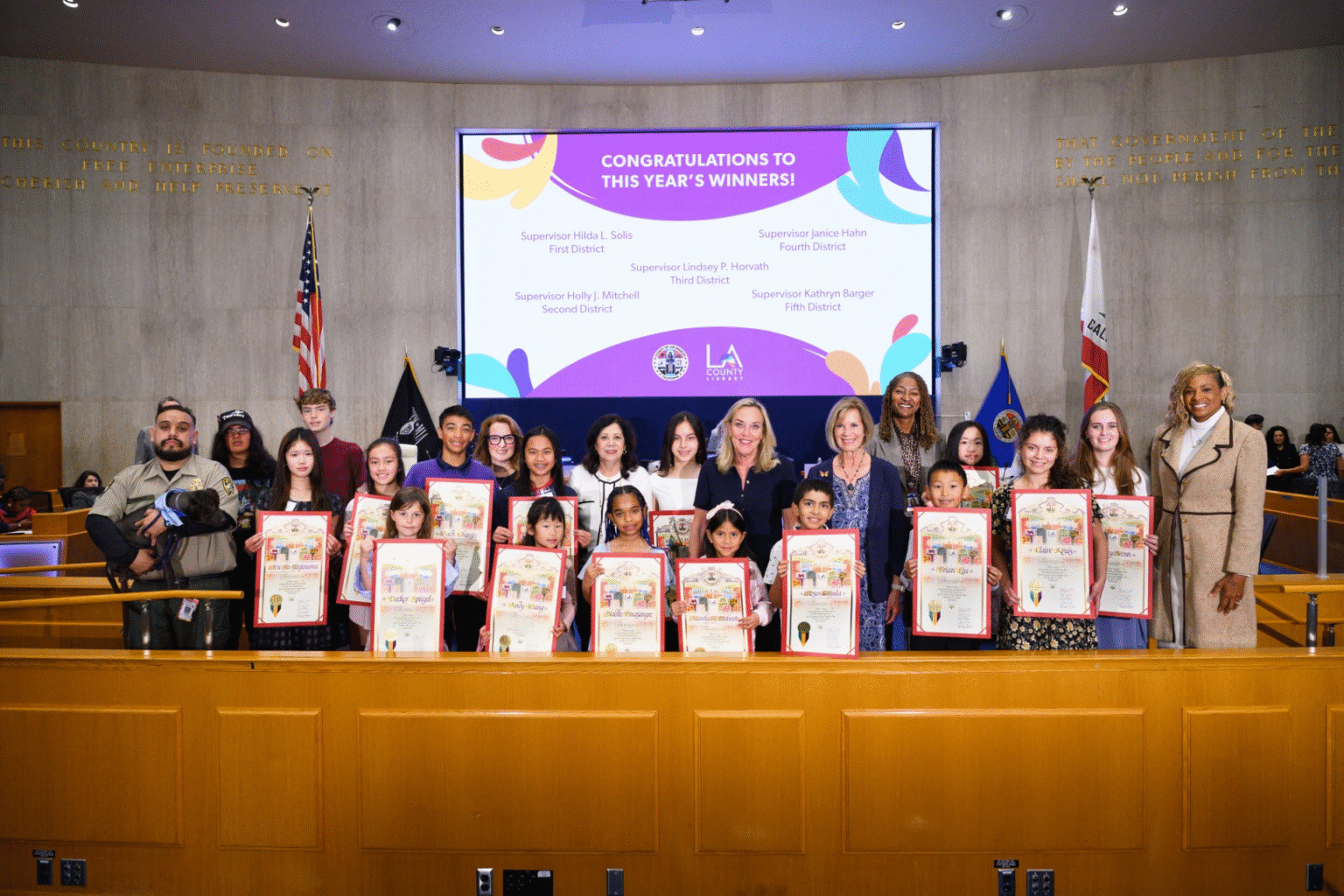 46th Annual Bookmark Contest Winners - The San Fernando Valley Sun